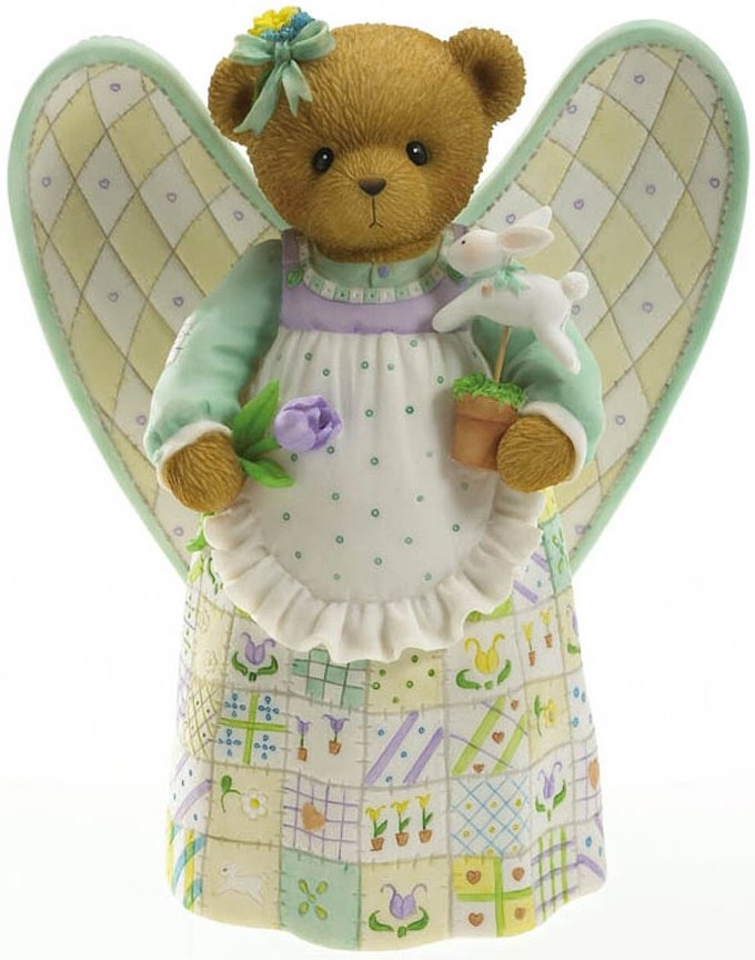 Cherished Teddies 4016790 Spring Angel Figurine Cherished Teddies 4016790 Spring Angel Figurine